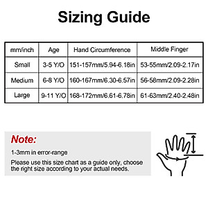 Joottuan 6 Pairs Kids Gardening Gloves Children Work Gloves Rubber Coated Garden Gloves for Kids Toddlers (Small (Age 3-5))