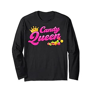 Candy Queen Candy Makers Sweet Lovers Candy Lovers Long Sleeve T-Shirt