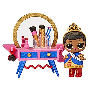 L.O.L. Surprise! OMG House of Surprises Beauty Booth Playset with Her Majesty Collectible Doll and 8 Surprises, Dollhouse Accessories, Holiday Toy, Great Gift for Kids Ages 4 5 6+ Years & Collectors