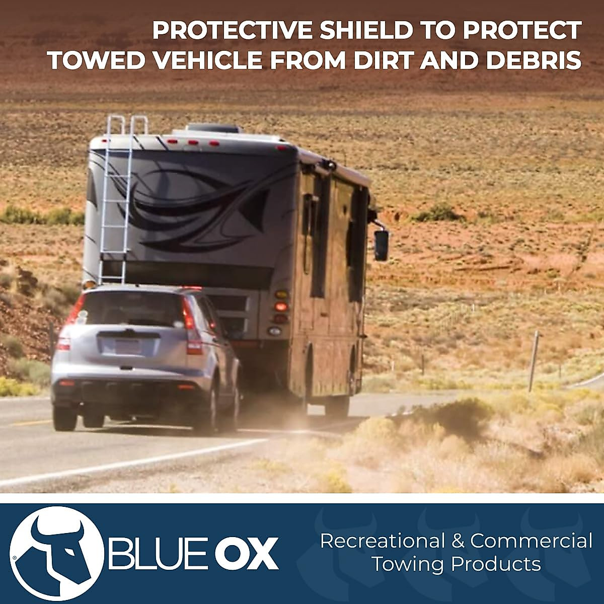 Blue Ox BX88197 Safety Cable Kit , Black