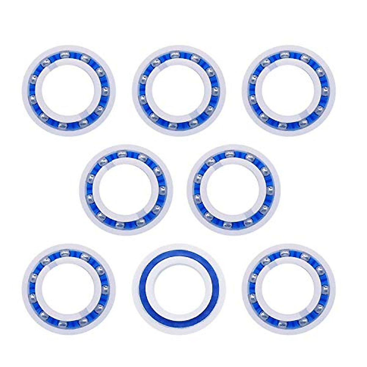 AMI PARTS Wheel Ball Bearings Replacement Part Compatible with180/280 Pool Cleaner Part C-60 C60 (8 Pack)