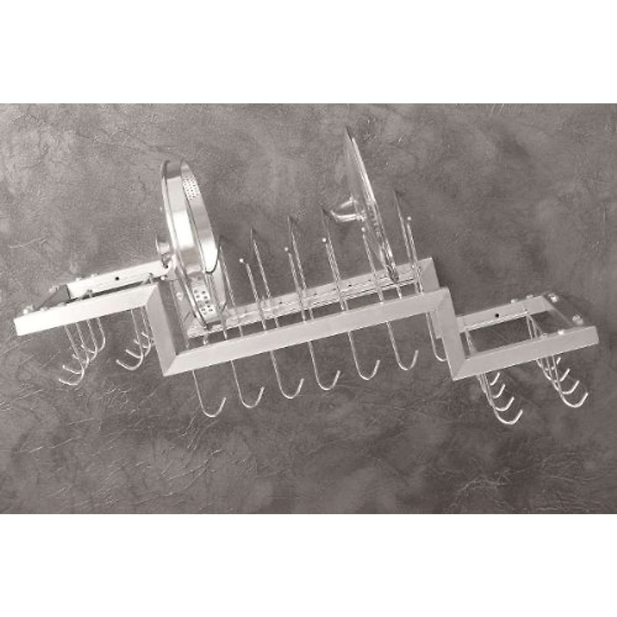 Zojila Ladakh Pot and Lid Wall Mount Rack