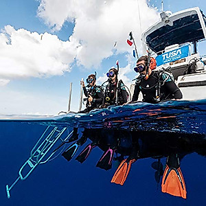 TUSA M-2001 Paragon Scuba Diving Mask, Black/Black