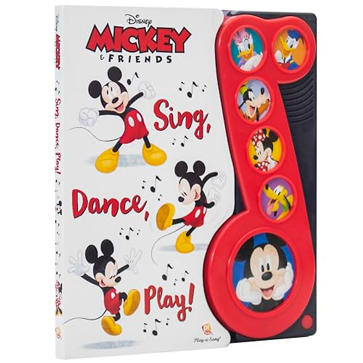 Disney Mickey Mouse & Friends - Sing, Dance, Play! Music Sound Book - PI Kids (Play-A-Song)