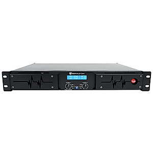 Rockville D14 7000W Peak / 2000W RMS 2-Channel Class D Pro/DJ Amplifier, Perfect for Live Sound, Pro Audio, DJs