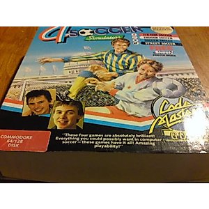 4 Soccer Simulators - Commodore 64