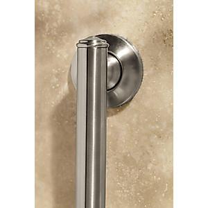 Moen LR8724D1GOWB Bathroom Safety 24-Inch Designer Bathroom Grab Bar with Curled Grip, Old World Bronze