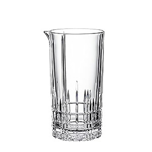 Spiegelau Perfect Mixing Glass - Large European Crystal Cocktail Glassware, Dishwasher Safe, 26.5 Oz - Set of 1