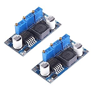 HiLetgo 2pcs LM2596 DC-DC Adjustable Step Down Power Module 7V-35V to 1.25V-30V 3A