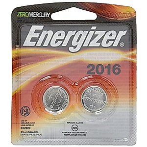 Lithium Batteries, 3.0 Volt, for CR2016/CR2016/SBT-11/LF1/4V [Set of 2]