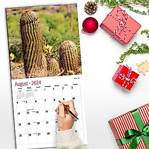 RED EMBER D'ck Pics in Nature 2024 Wall Calendar 12 Month | 12" x 24" Open | Thick & Sturdy Paper | Giftable | Calendar 2024