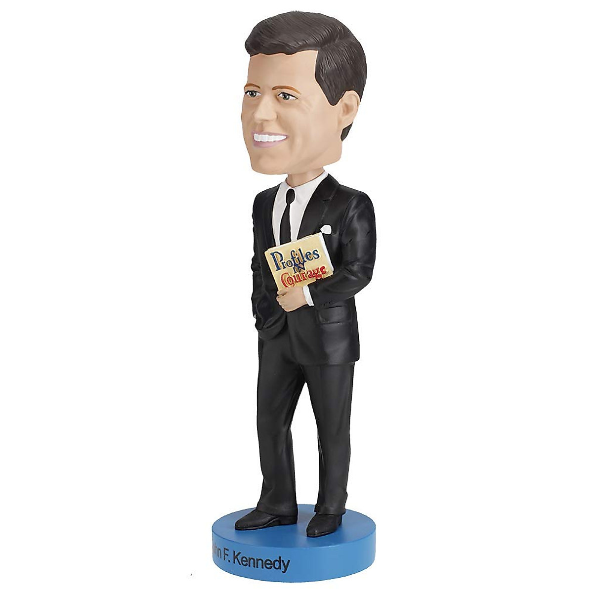 Royal Bobbles John F. Kennedy Bobblehead, Premium Polyresin Lifelike Figure, Unique Serial Number, Exquisite Detail