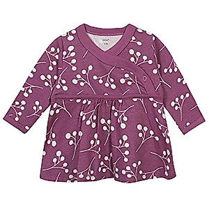 Gerber Baby Girls 3-Piece Shirt, Footed Pant, and Cap Set, Pink, 3-6 Months