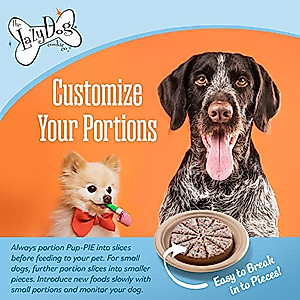 The Lazy Dog Pup-Pie - Original Pup-Pie - Happy Birthday Dog Treat for a Special Dog, 5 oz. The Perfect Treat for Their Special Day!