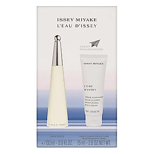 Issey Miyake L'eau De Issey 2 Pc. Gift Set (EDT Spray 3.3 Oz + Body Cream 2.6 Oz) for Women