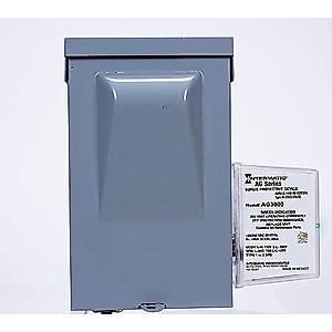 Intermatic AG3000 120/240 VAC Universal HVAC Surge Protective Device - Comprehensive Surge Protection, TPMOV Technology, Watertight Enclosure - UL Listed and Reliable