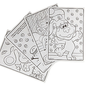 Crayola Blues Clues Coloring Book with Stickers, Gift for Kids, 96 Pages, Ages 3, 4, 5, 6