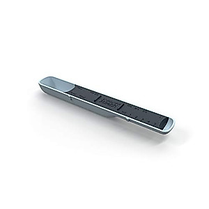 Joseph Joseph 40105 Measure-Up Adjustable Measuring Spoon, Measures from 1 ml to 15 ml and from 1/4 tsp to 1 tbsp, Blue
