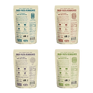 It’s Skinny Variety Pack — Healthy, Low-Carb, Low Calorie Konjac Pasta — Fully Cooked and Ready to Eat — Keto, Gluten Free, Vegan, and Paleo-Friendly (6-Pack)