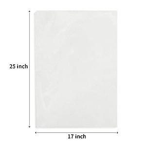 Yotelab Clear Cellophane Basket Bags, 17x25 Inch 20Pcs Cellophane Wrap for Gift Basket