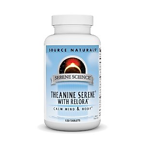 Source Naturals Theanine Serene with Relora, Calm Mind and Body* - 120 Tablets