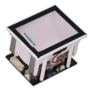 Embedded Barcode Reader, Automatic Sensing 5V-20V Compact Barcode Scanner 1D 2D USB Serial Port for Vending Machine Guidance Machine