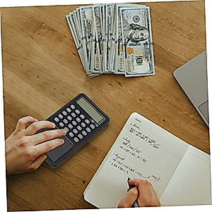 Tablet Calculator Mini Notepad Desktop Calculator Mini Tools Calculator Notepad High Calculator LCD Writing Board Arithmetic Calculator Exam Calculator Office Caculator Abs
