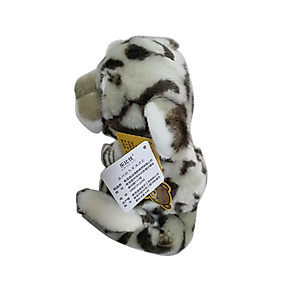 Honey Candy 8-Inch Simulation Snow Leopard Plush Animal Toy Plush Cheetah Stuffed Toys (Snow Leopard)