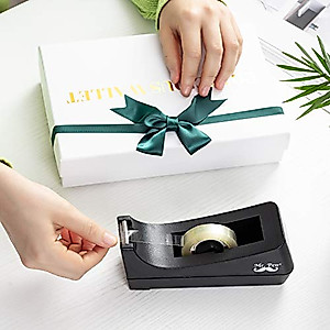 Mr. Pen- Tape Dispenser, Pack of 2, Tape Dispenser Desk, Office Supplies, Desk Supplies, Tape Holder, Tape Dispensers, Black Tape Dispenser, Desktop Tape Dispenser, Tape Desk Dispenser, Organier