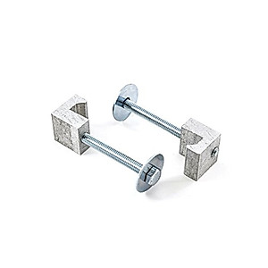 Red Hound Auto 2 Sets Tool Box Tie Downs Aluminum J Hook Crossover Toolbox Pickup Pair 4pc Set New