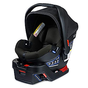 Britax B-Lively and B-Safe Gen2 Travel System, Eclipse Black SafeWash