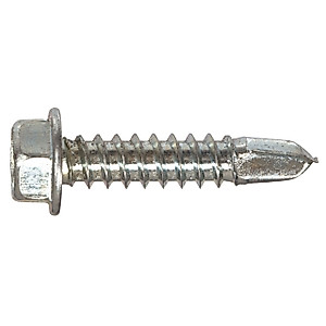 The Hillman GroupThe Hillman Group 35167 Hex Washer Head Self-Drilling Screw 14 x 1-1/4 25-Pack