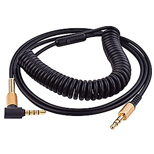 Major IV Replacement Cable with Microphone for Marshall Major II Major III Major IV Monitor II Mid A.N.C Headphones Cable (3.5mm Plug, 4Ft Extended to 8.2Ft)