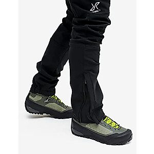 RevolutionRace Men's Hiball Pants, Durable and Ventilated Pants for All Outdoor Activities, Black Edition - X-Large