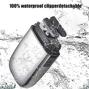 Electric Razor for Men Beard Trimmer Foil Shaver with Gold Foils