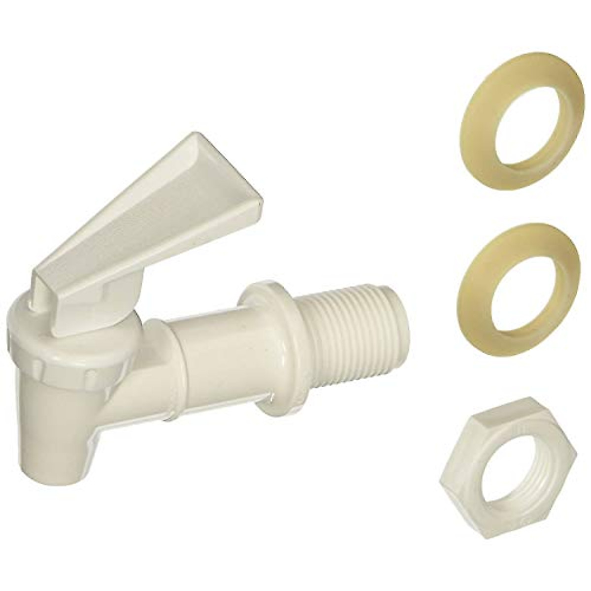 Cambro 46017 Replacement Faucet for Cambro DSPR6 6-Gallon Beverage Dispenser, White