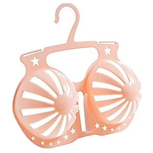 Cabilock Collapsible Clothes Drying Rack 3pcs Bra Hanger Anti-Deformation Bra Drying Rack Non-Slip Skirt Hangers Saving for Bra Underwear Pants Skirts Clothes Wire Hangers