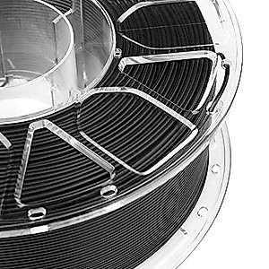 Creality Official PLA 3D Printer Filament, 1 KG Spool (2.2lbs), Dimensional Accuracy +/- 0.03 mm, 1.75mm, Fit Most FDM Printer (Black)