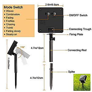 240 LEDS 78Ft Extra-Long Solar String Lights Outdoor,SUWITU Solar Fairy String Lights Waterproof with 8 Modes,Copper Wire Solar Twinkle Lights for Outside Garden Tree Yard Party Xmas Decor(Warm White)