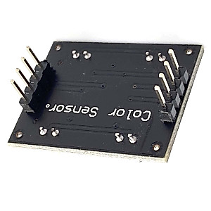 Kiro&Seeu TCS230 TCS3200 RGB Light Color Recognition Sensor Detector Module DC 3-5V with 4 LED Compatible with MCU Ar-duino, CS230-MD-1P