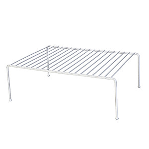 Panacea Grayline 40110, Large Kitchen Helper Shelf, White