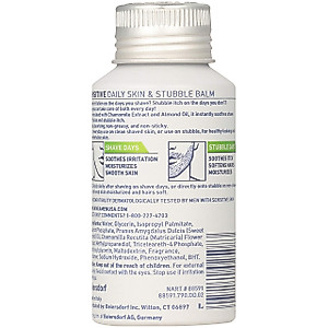 NIVEA Men Sensitive Skin & Stubble Balm - Mens Face Lotion for Before and After Shave – 4.2 Fl. Oz. Bottle