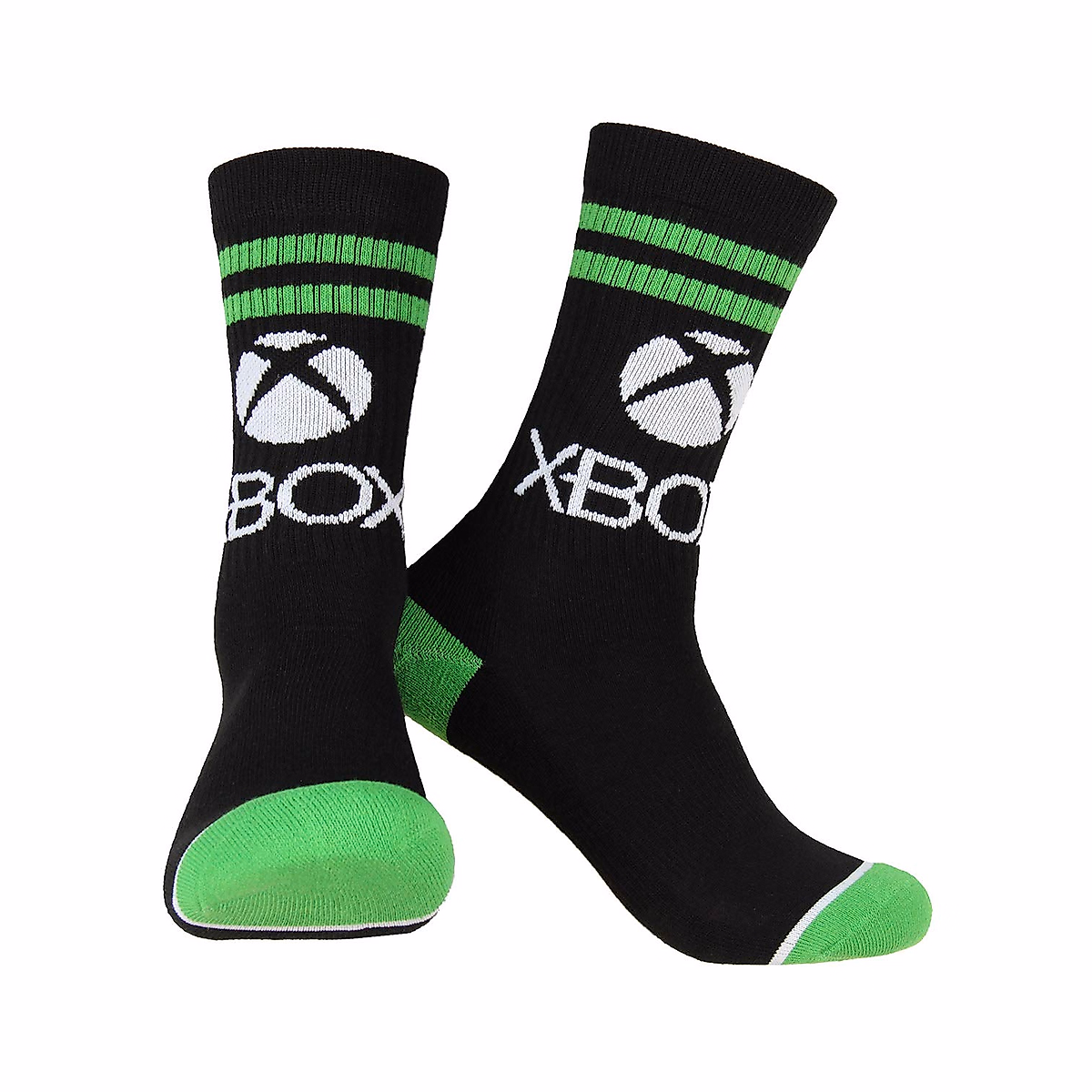 Xbox Socks Gaming Console Logo Adult Crew Socks 1 Pair