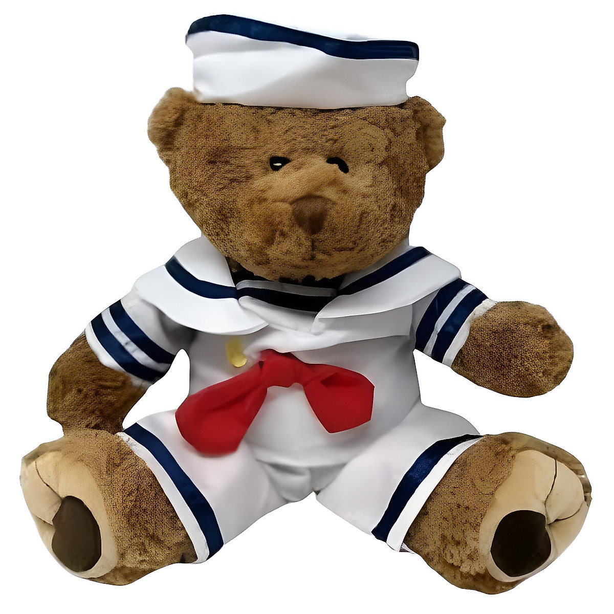 Sailor Boy w/Hat for Stuffed Toy Outfit - Fits Most 14"-18" Soft Toys, Adorable Dress-up Set Buddy Friends, Make Your Own Plushie Gifts, Birthday, Little Ones!