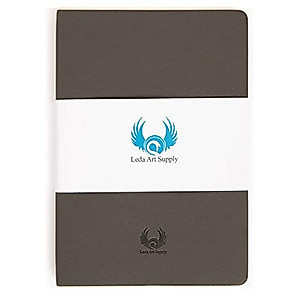 Leda Art Supply A5 Sketchbook, 160 Tear Resistant Pages, Ideal for ProfessionalProffesional Ink, Pen, Graphite and Colored Pencil | Art Supplies, Size: Medium 8.25 x 5.7 inch