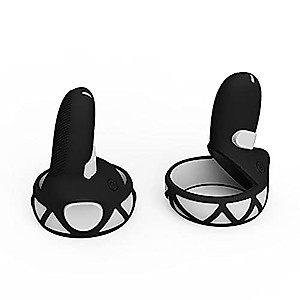 Controller Grip with Halo Protection for Oculus Quest 2 Black