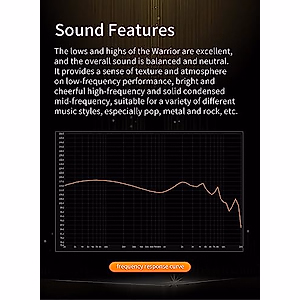 keephifi CCZ Warrior in Ear Monitors IEM with 3BA+1DD Hybrid Drivers, Neutral Sound Headphones, Audiophile Earbuds for Music Lovers Musicians, Drummers, Rapper (Silver No Mic)