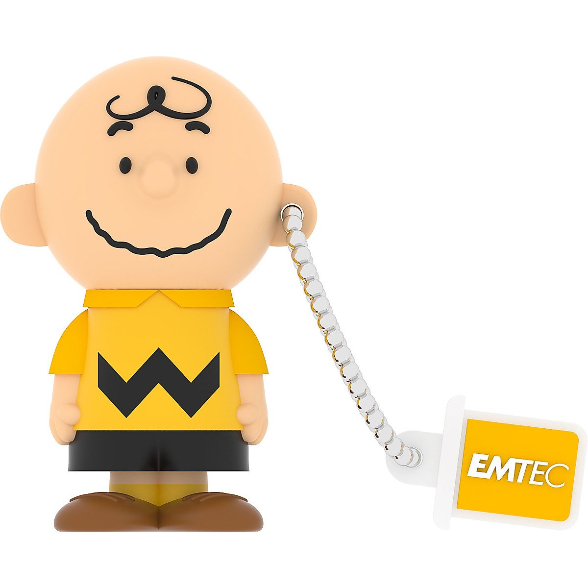 EMTEC USB Flash Drive 8GB Stick 2.0 Peanuts " Charlie Brown " 3D Design - PN 101