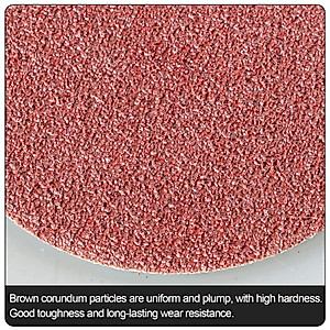 3" inch Sanding Disc Roll Lock R-Type Sandpaper Quick Change Disc Grinding Pad Abrasive Disc (80)