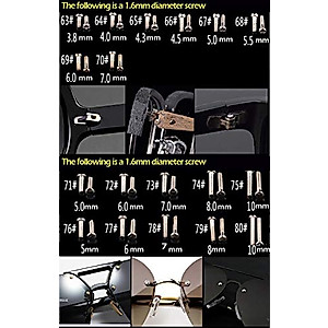 OctinPris Eyeglass Sunglass Repair Kit with Screws Tweezers Screwdriver Tiny Micro Screws Nuts Assortment Stainless Steel Screws Glasses Repair Nose Pads for Spectacles